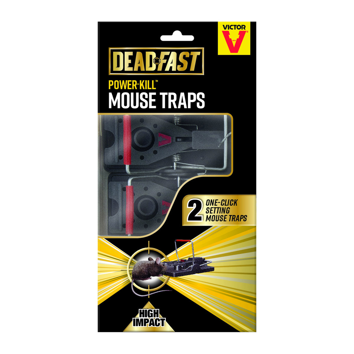 Deadfast Power Kill Mouse Trap Twin - Twin – Milton Ernest Garden Centre