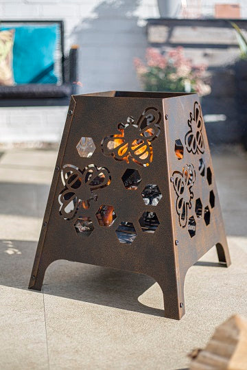 Busy Bee Fire Basket – Milton Ernest Garden Centre