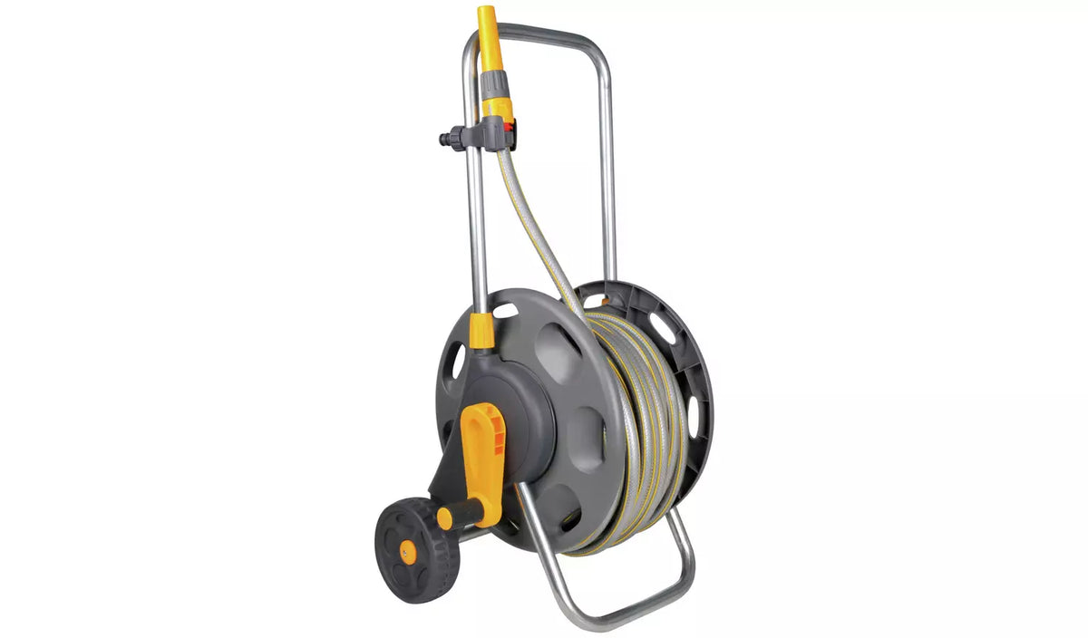 Hozelock Metal Cart Pro 50m Hose – Milton Ernest Garden Centre
