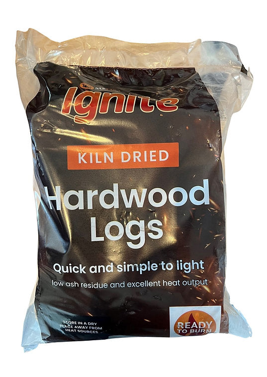 Kiln Dried Hardwood Logs - Plastic bag – Milton Ernest Garden Centre